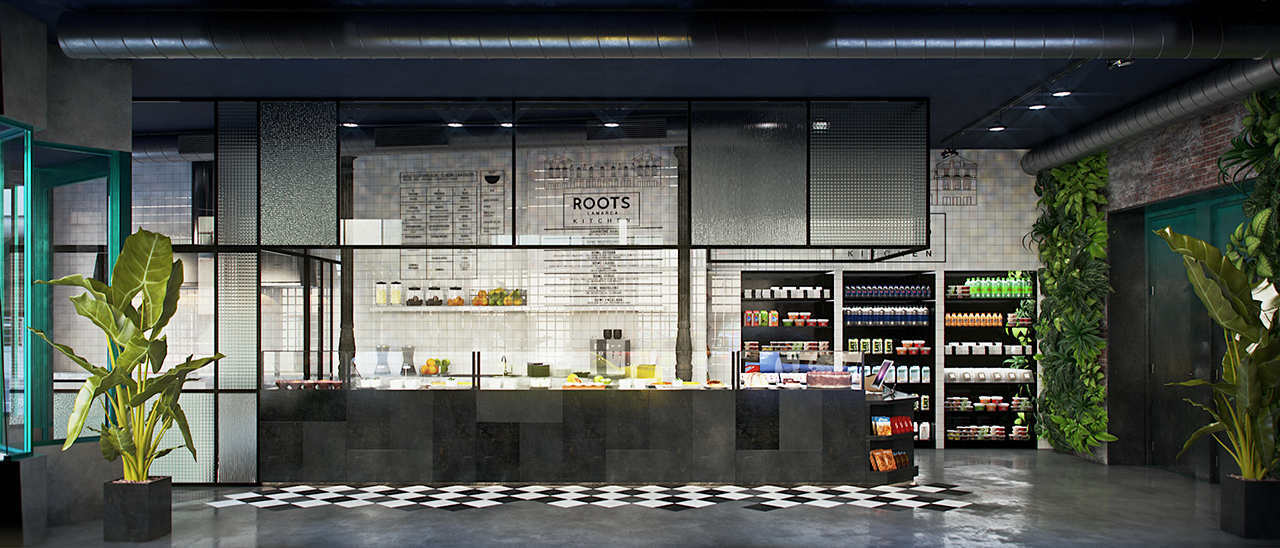 Locales Comerciales - Vector Infografías